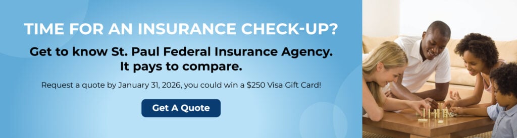 St. Paul Federal Insurance Visa Gift Card Giveaway - St. Paul Federal ...